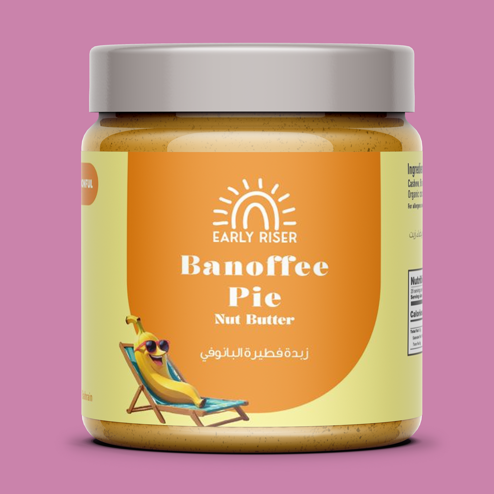 Banoffee Pie Nut Butter – Early Riser