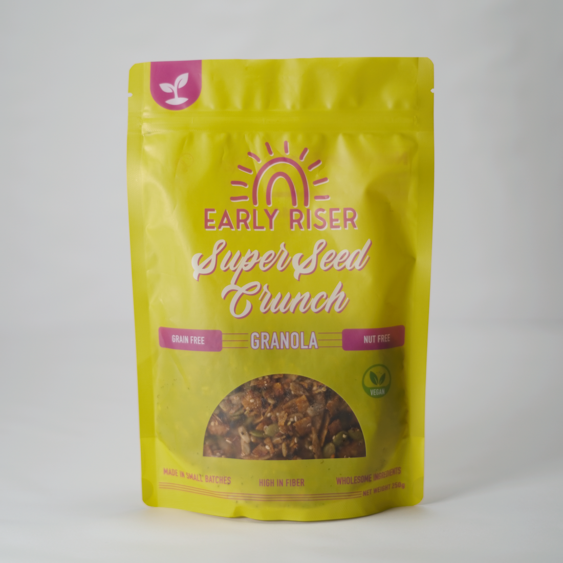 Super Seed Crunch Granola – Early Riser